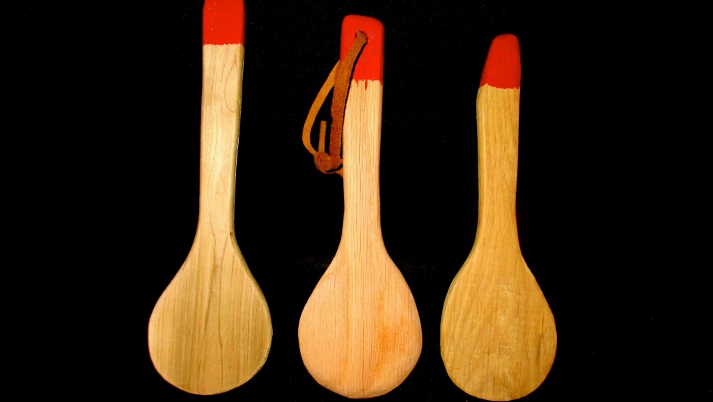 Straight-Handle Spoons | The Red Stick Spoon Company