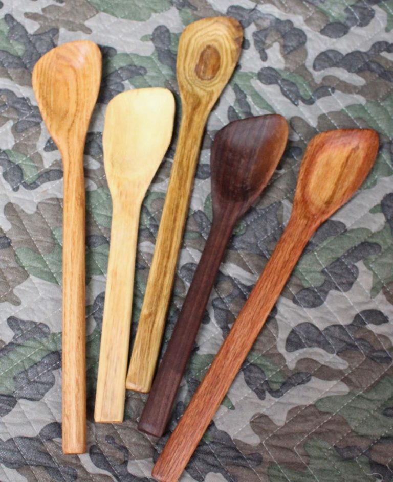 Straight-Handle Spoons | The Red Stick Spoon Company